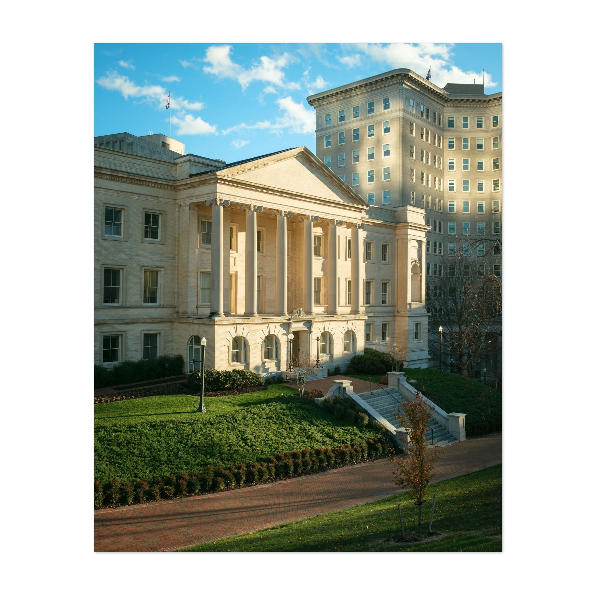 Oliver Hill Building, Richmond - Richmond Virginia Photography Unframed ...