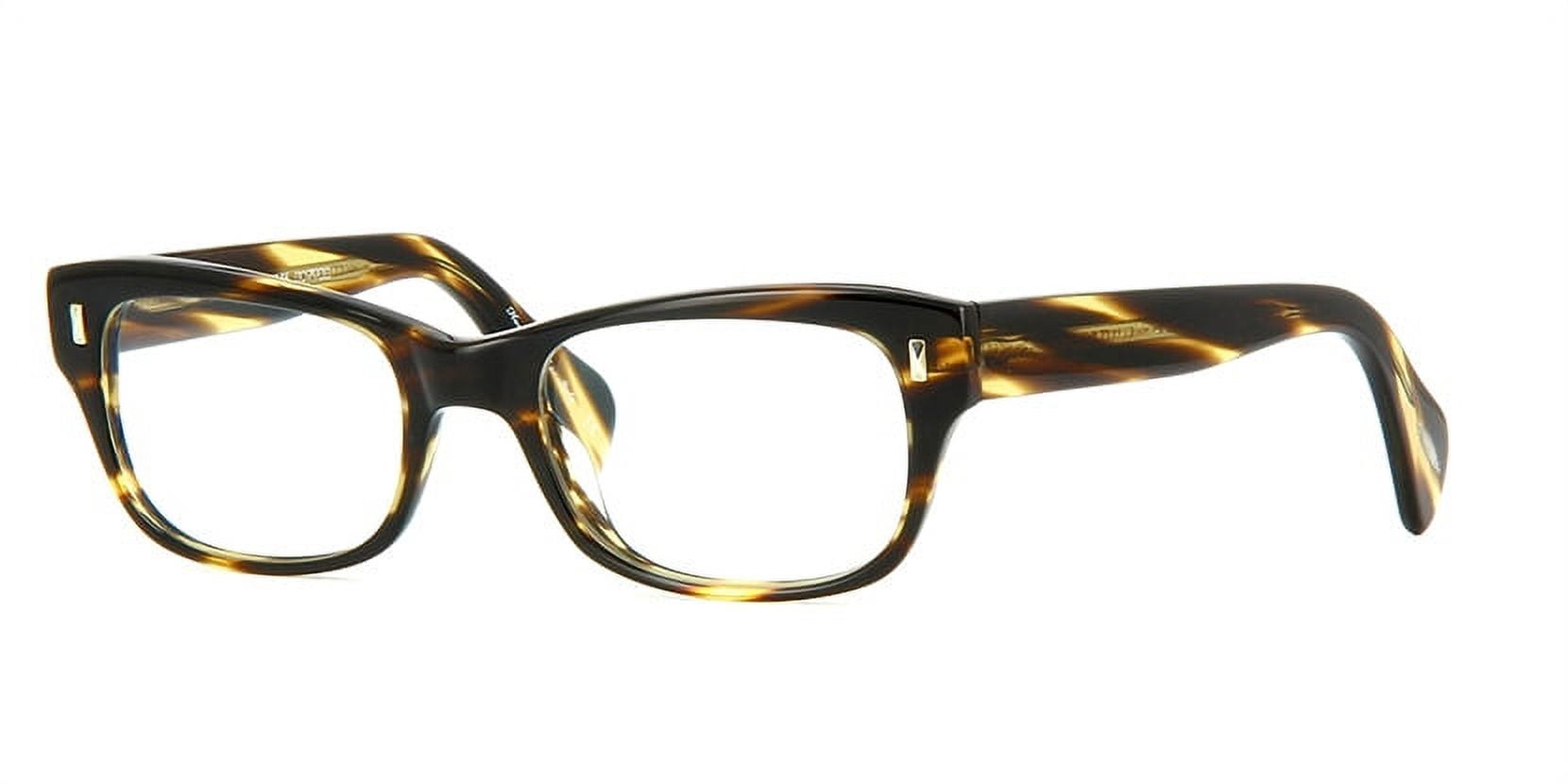 Oliver Peoples OV 5174 Wacks Coco 1003 Black Brown Eyeglasses - Walmart.com
