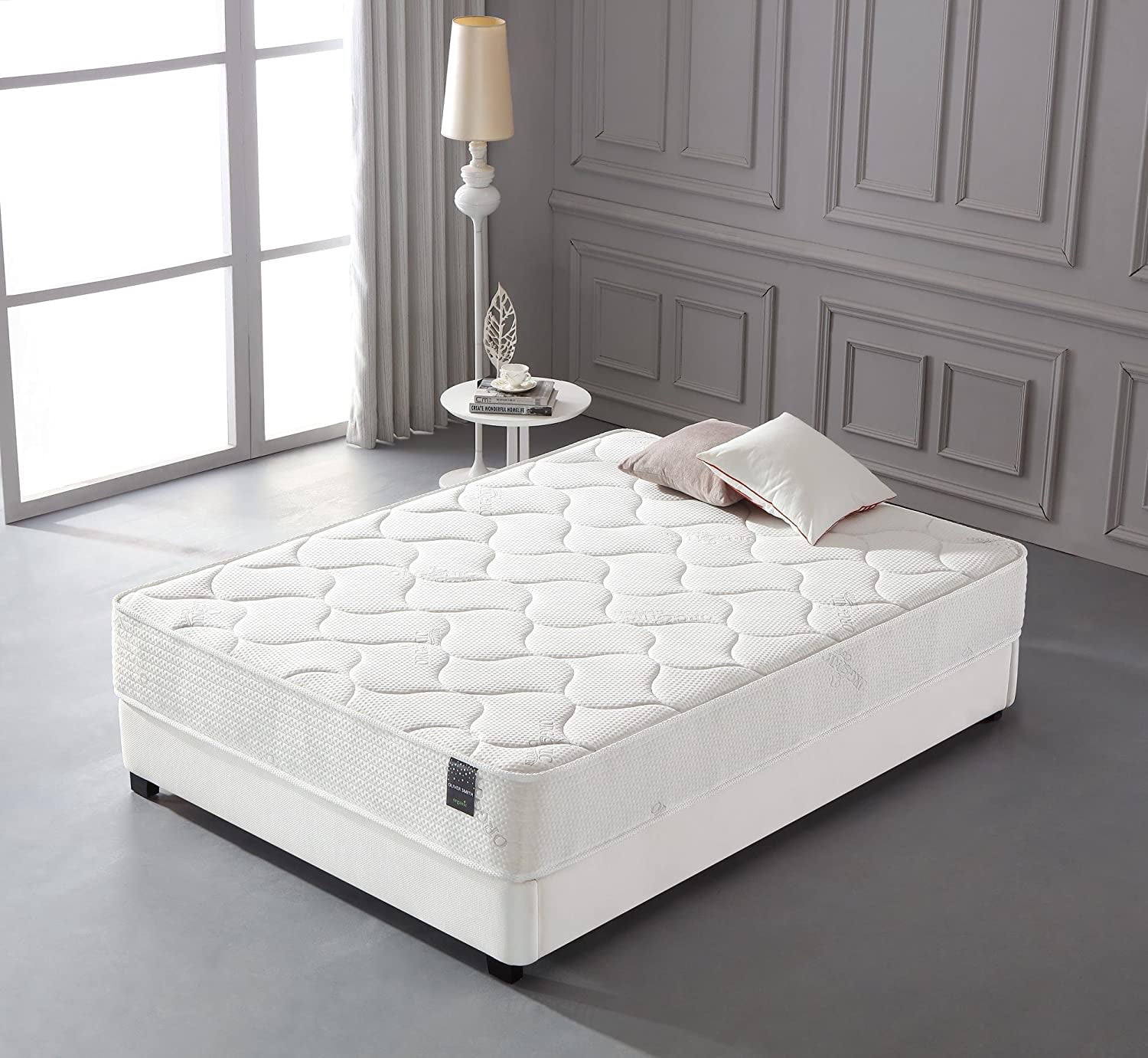 Oliver Smith - Organic Cotton - 10 Inch - Comfort Firm Sleep - Cool ...