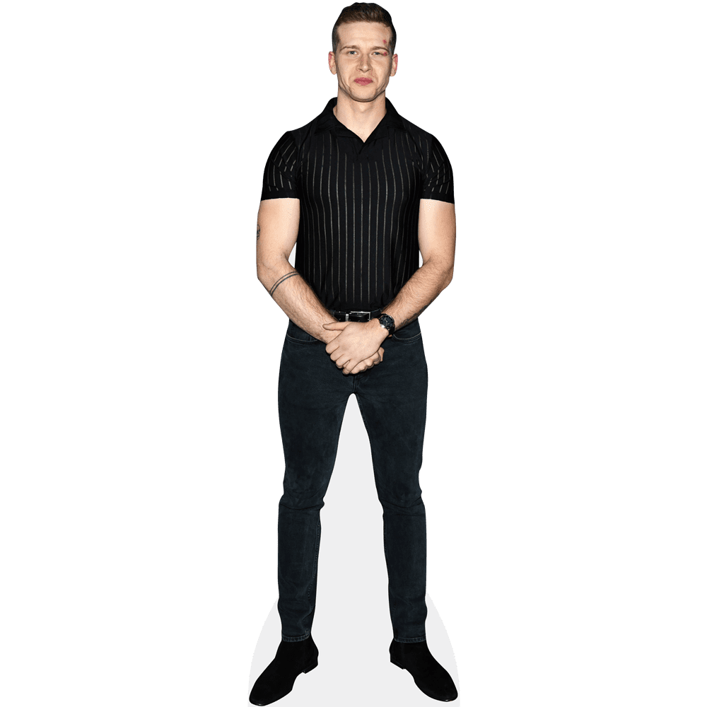 Oliver Stark (Black Outfit) Lifesize Cardboard Cutout Standee - Walmart.com