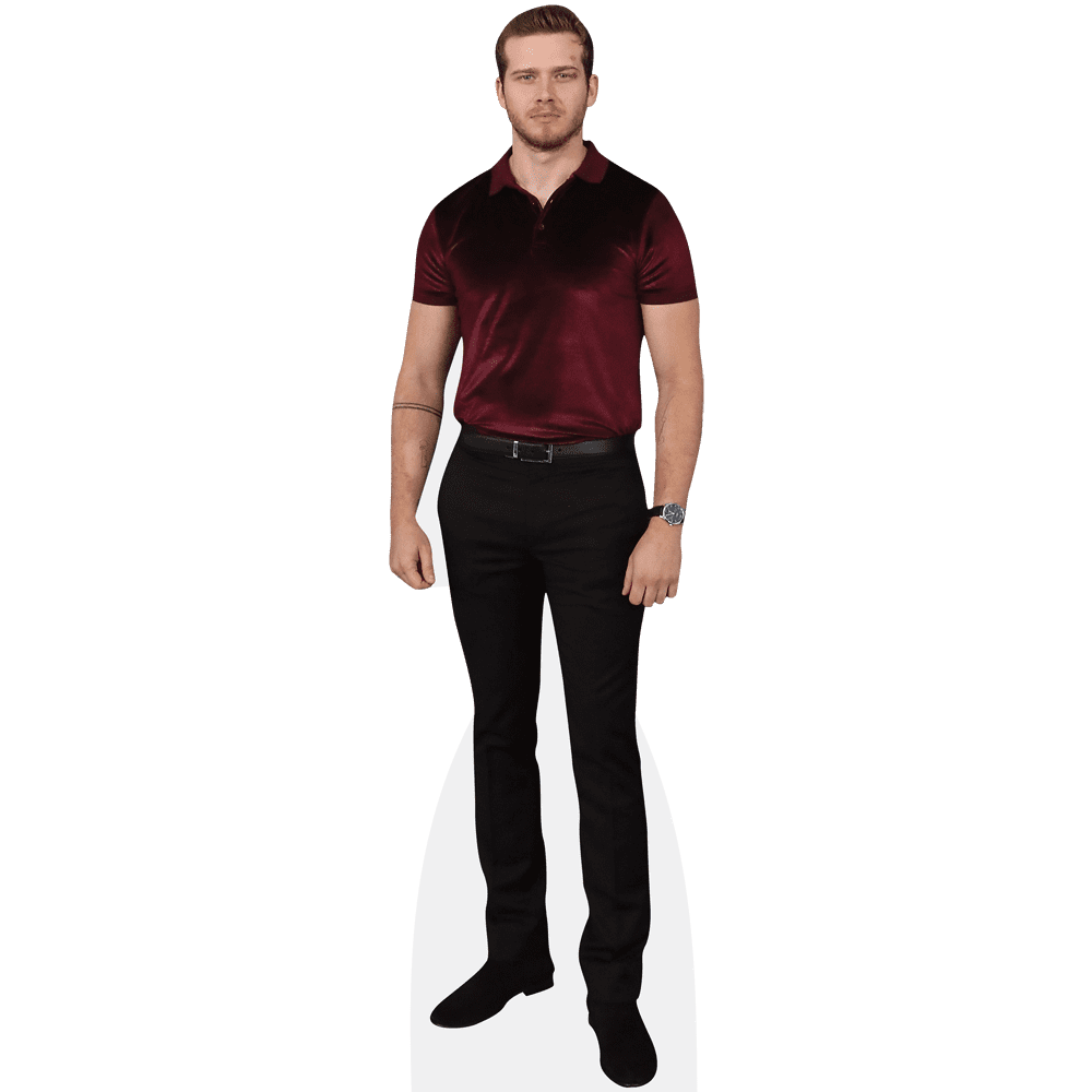 Oliver Stark (Burgundy Shirt) Lifesize Cardboard Cutout Standee ...