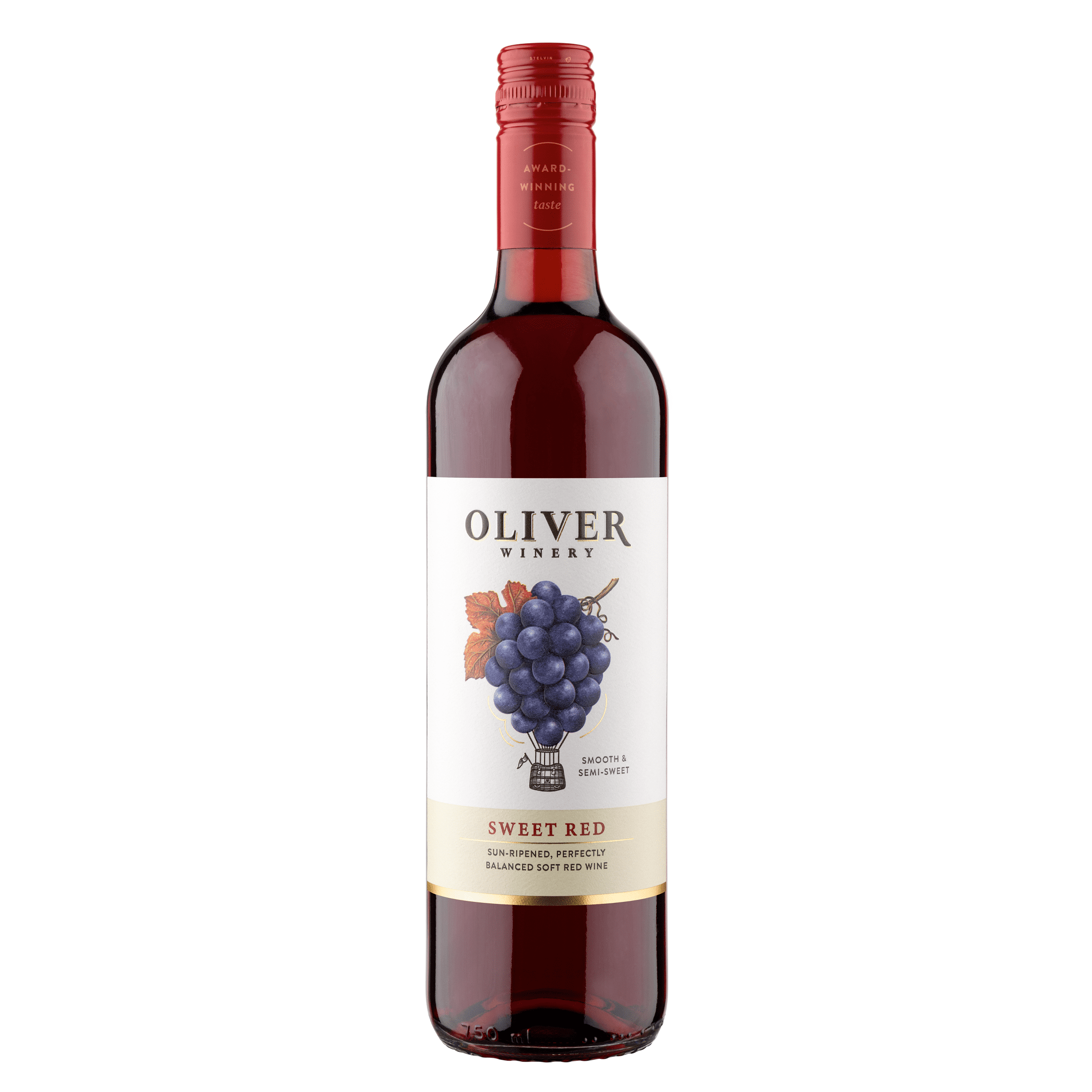 Oliver Sweet Red, Indiana,11% ABV, Glass Bottle - Walmart.com