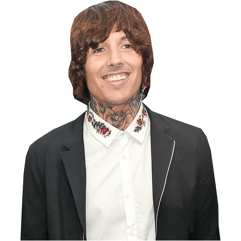 Oliver Sykes (Black Outfit) Half Body Buddy Cutout - Walmart.com