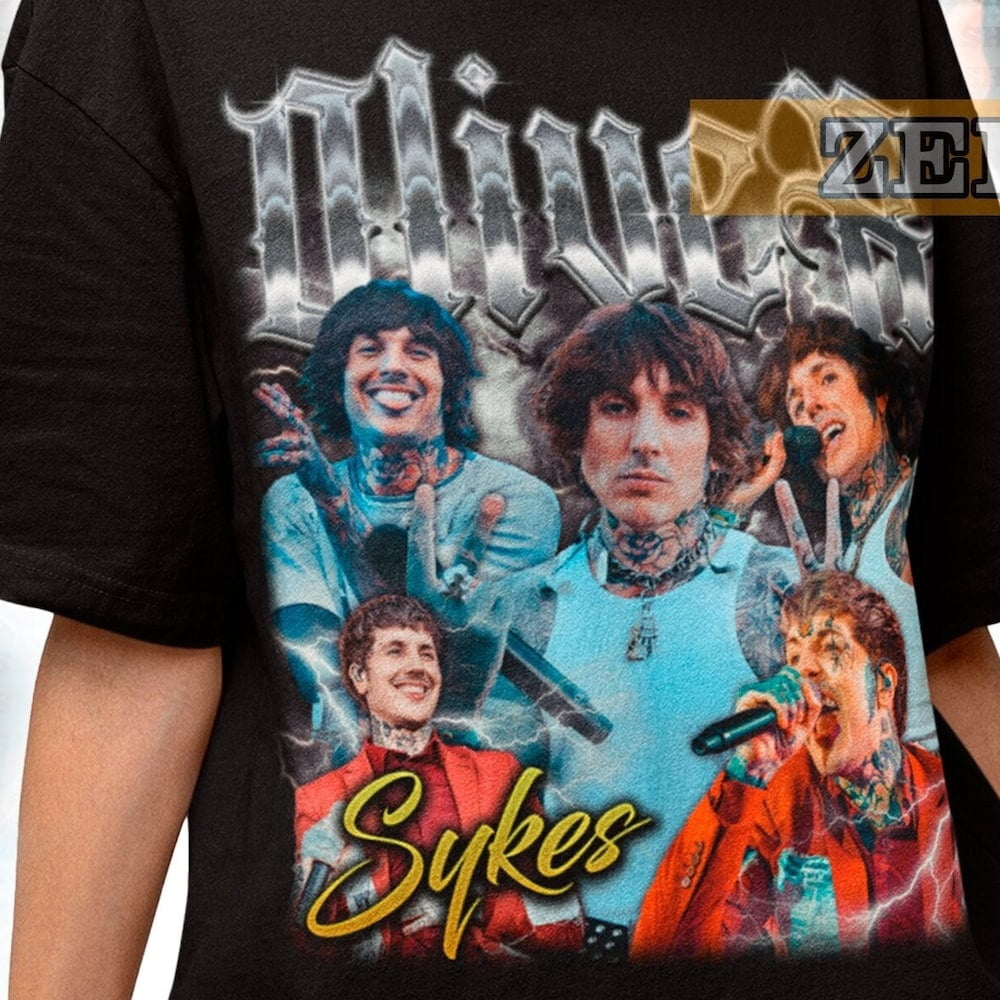 Oliver Sykes Retro 90er Jahre Shirt, Oliver Sykes , Oliver Sykes Fan ...