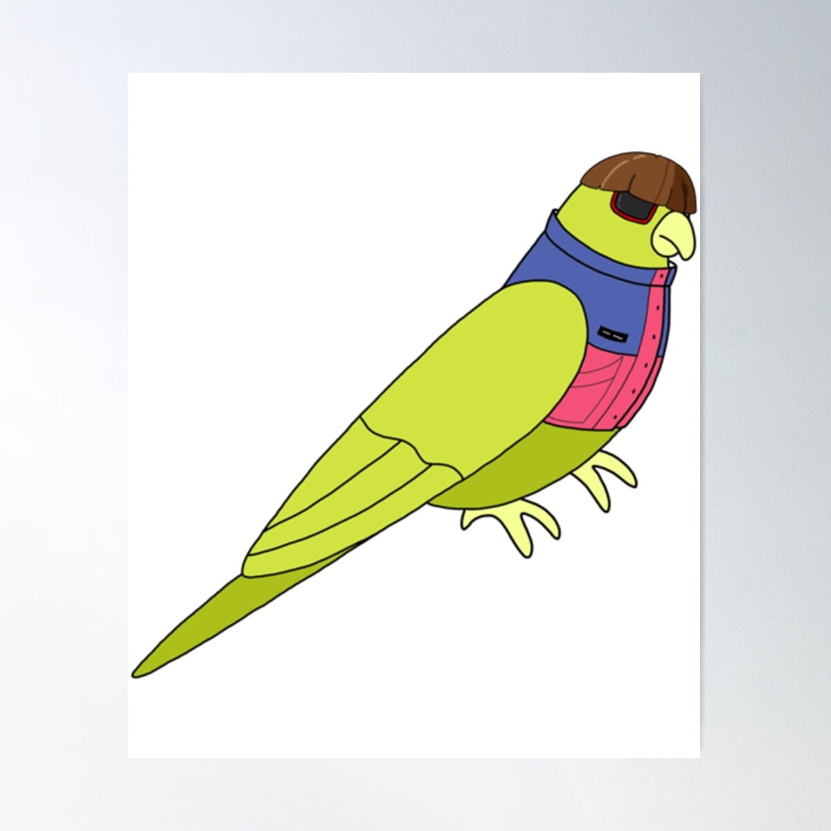Oliver Tree Bird Poster Wall Art, Modern Wall Decor For Living Room ...