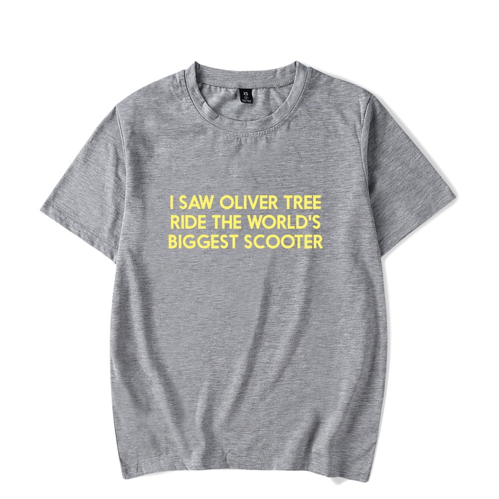 Oliver Tree Merch Tee I Saw Oliver Tree Ride The World's Biggest ...