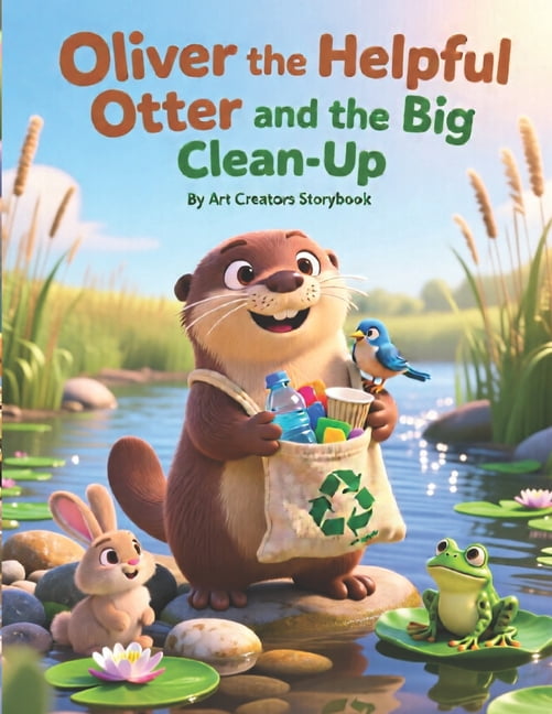 Oliver the Helpful Otter and the Big Clean-Up: A Heartwarming Children ...