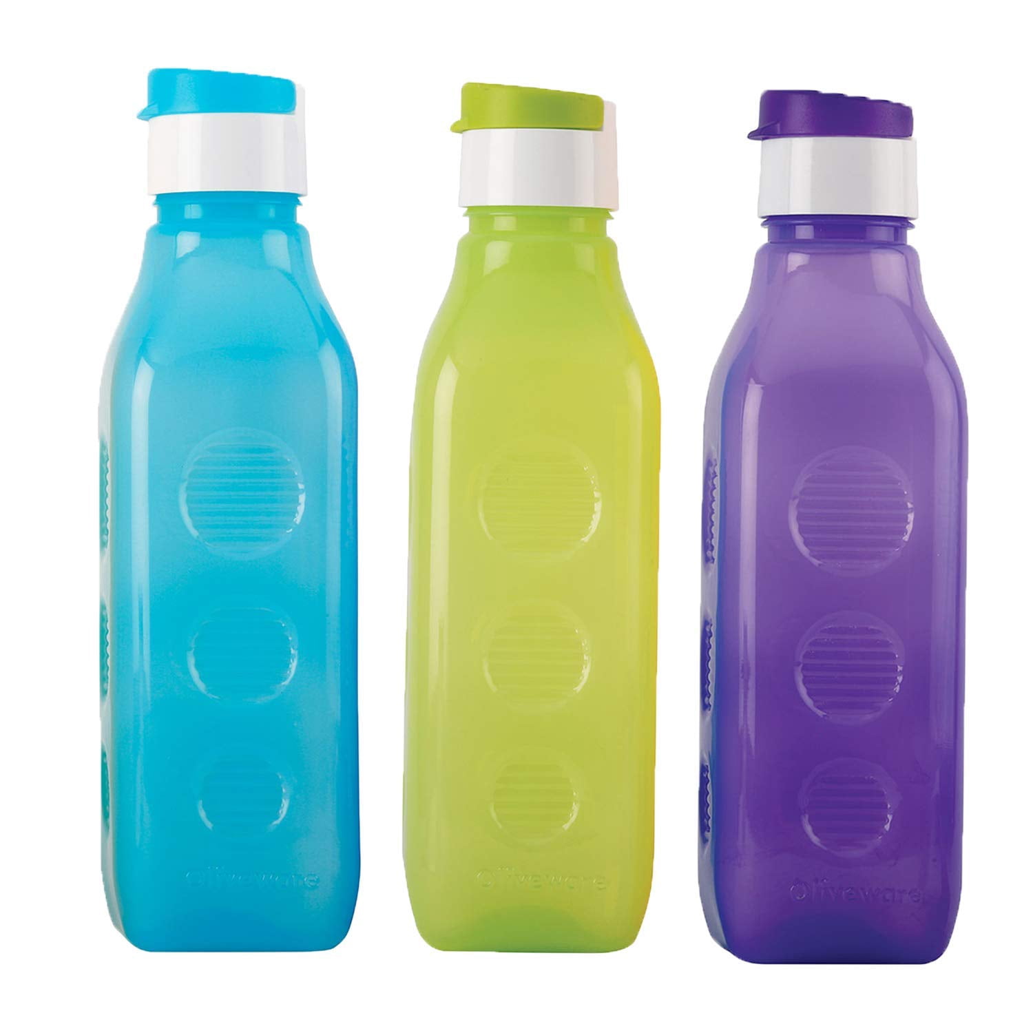 Oliveware Premium PP Water Bottle | SUPERIYA Range | Multi - Pack of 3 ...