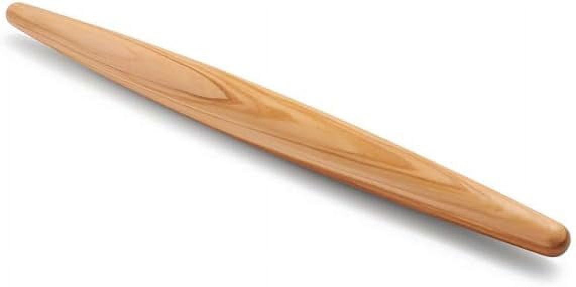 Dockapa Olivewood Tapered Rolling Pin, French Style Dough and Meat ...