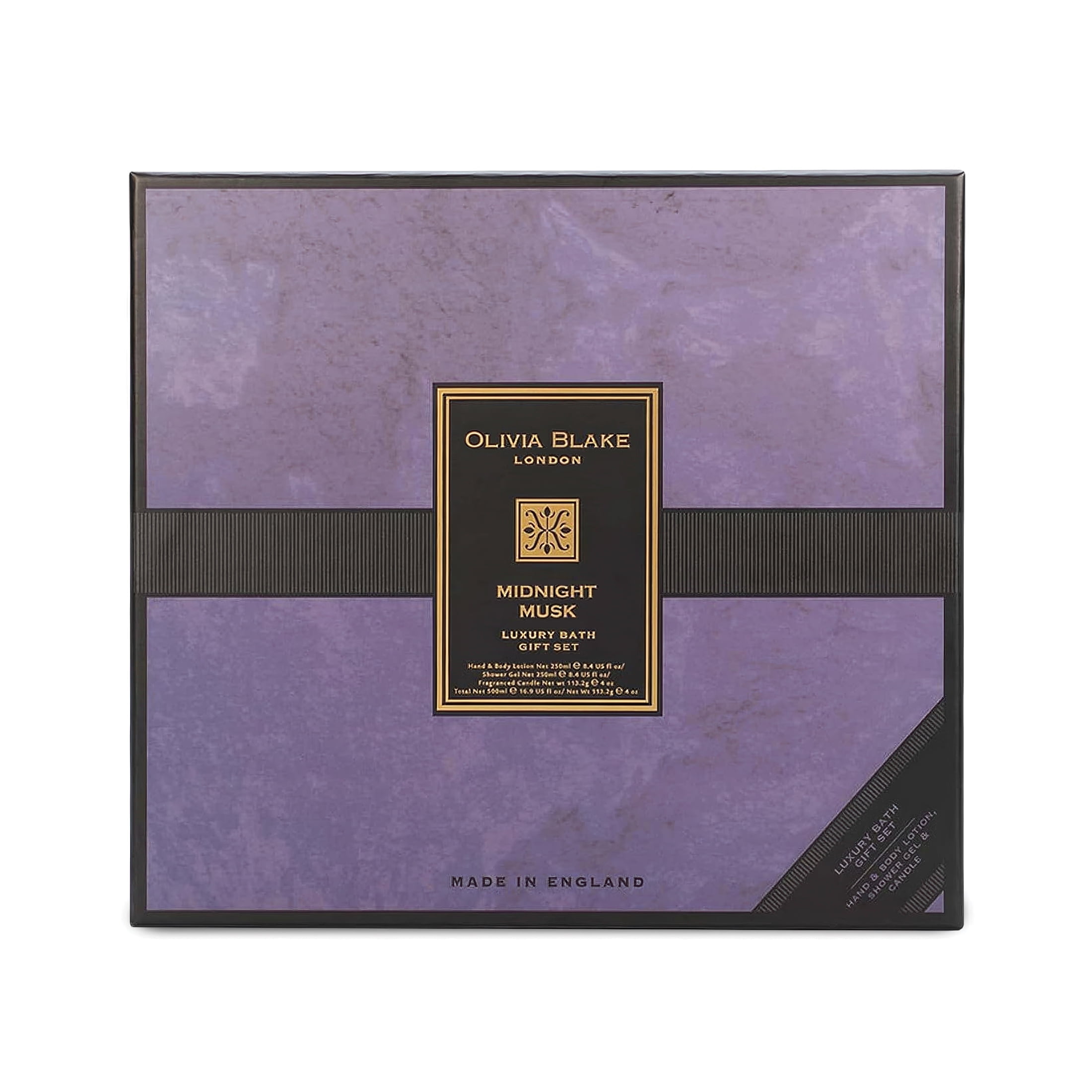 Olivia Blake Midnight Musk Trio Gift Set – Luxury Bath & Shower Gel ...