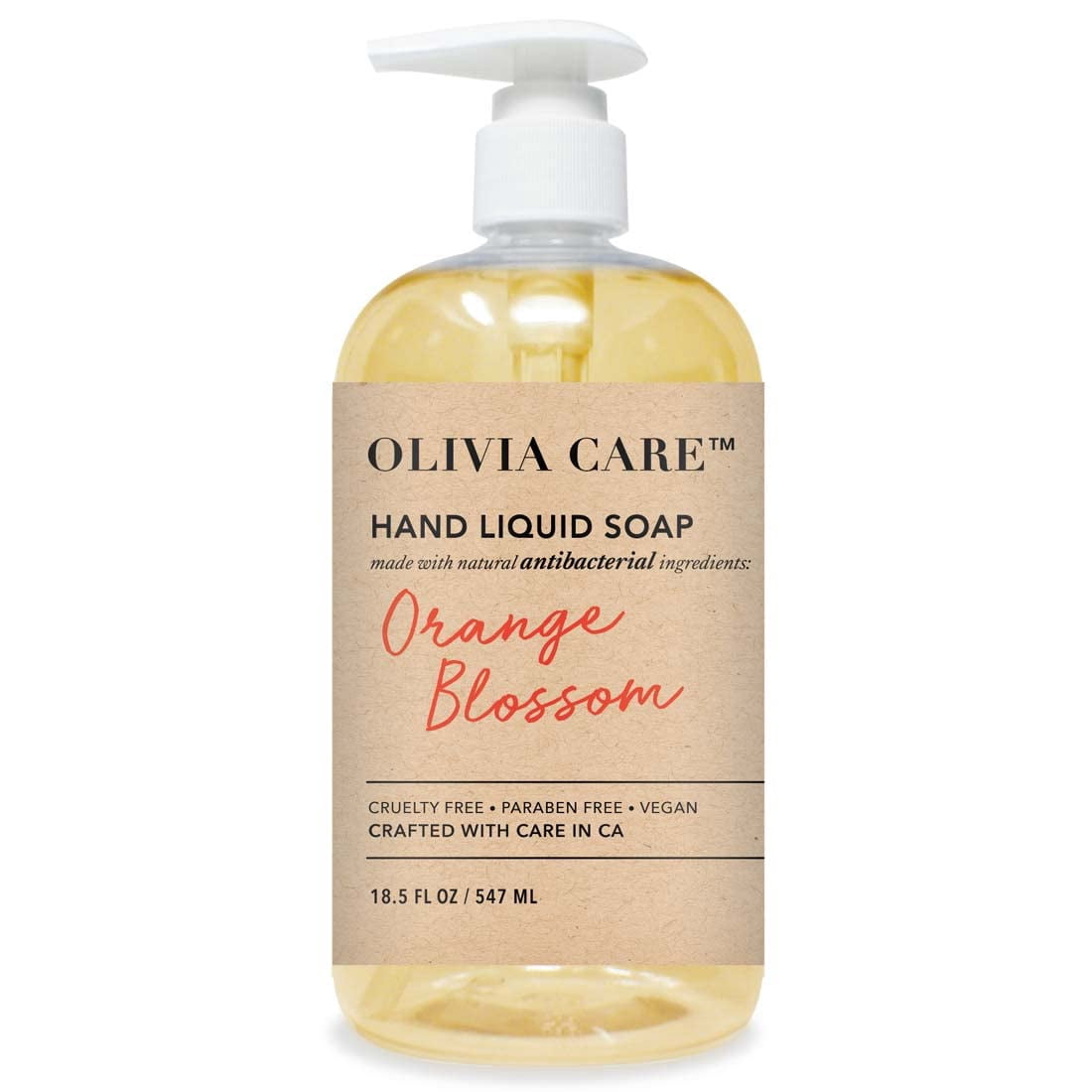 Olivia Care Antibacterial Hand XEF1 Soap - Infused with Sage & Tea Tree ...