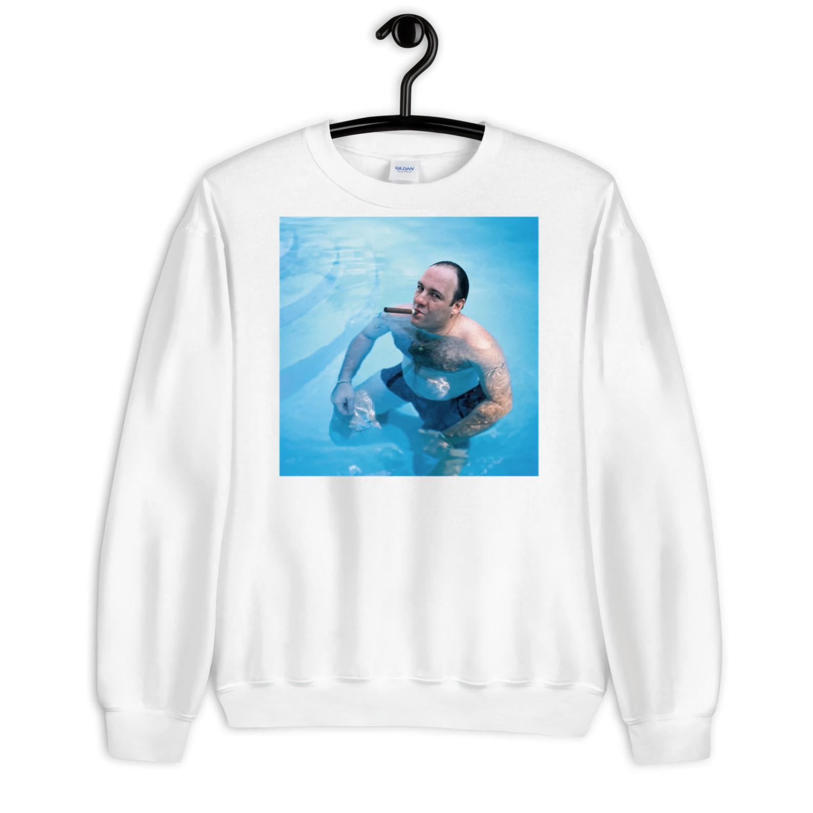 Olivia Cooke Wearing Sopranos Tony Soprano Pool Cigar Shirt - Walmart.com