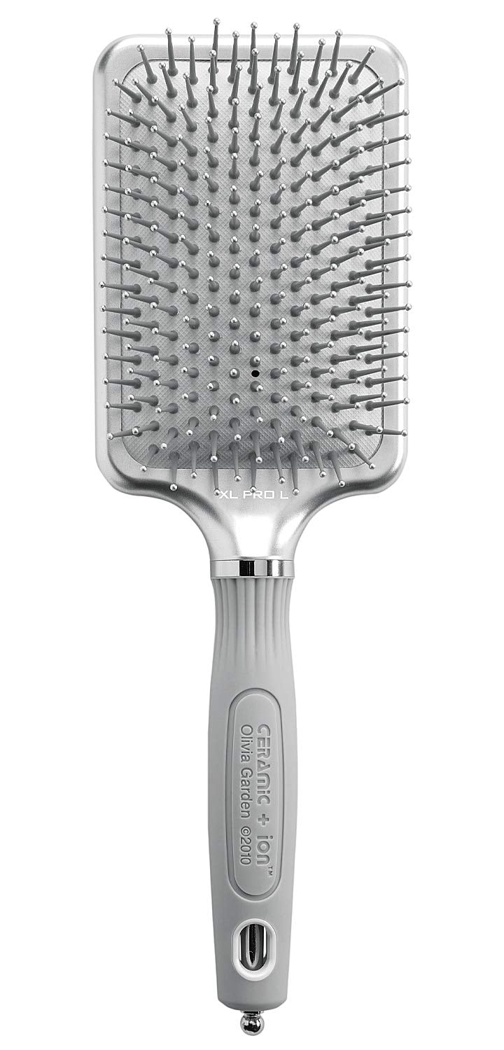 Olivia Garden, Ceramic Ion XL Pro Hair Brush, CIXL-PROL, Large ...