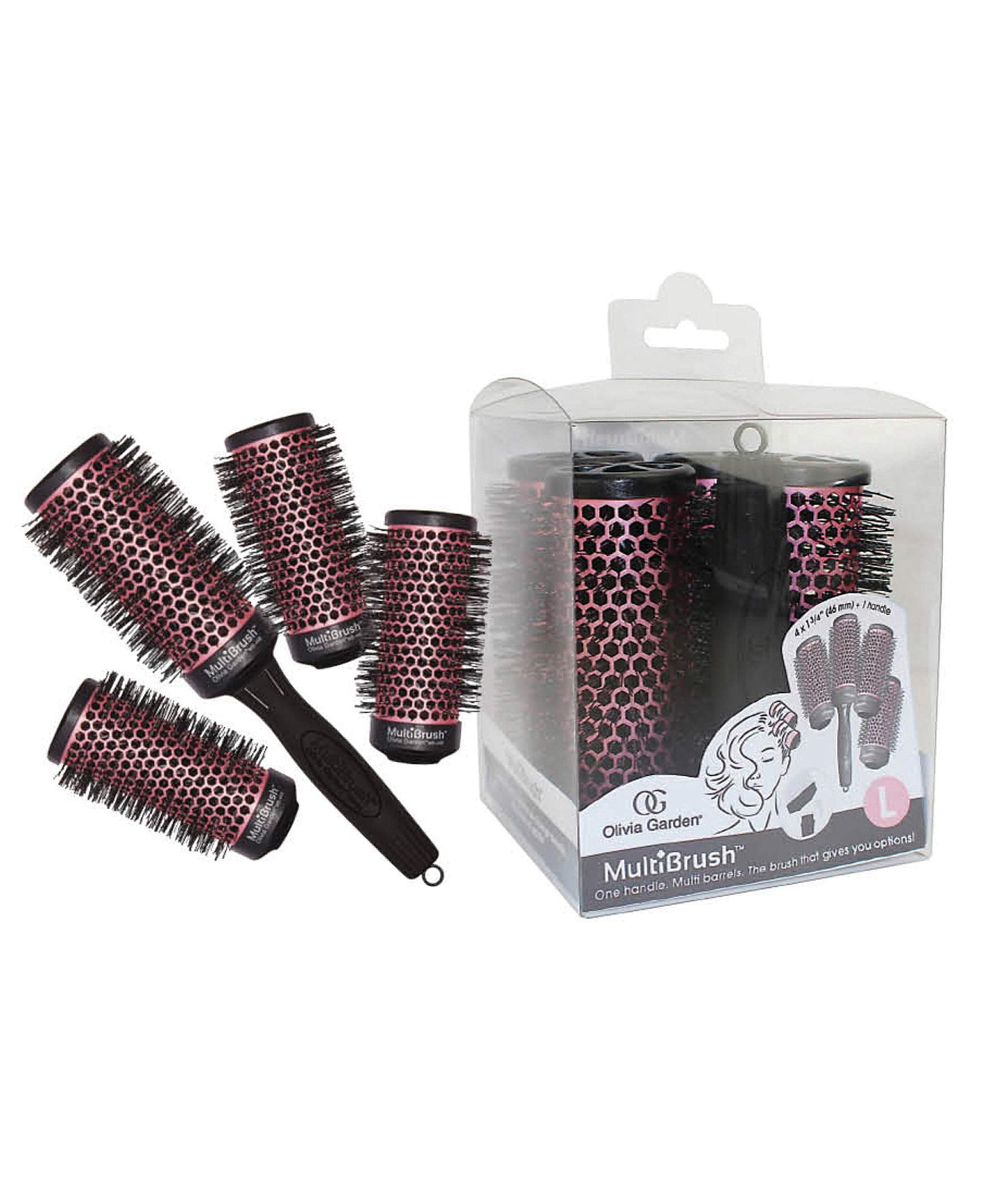 Olivia Garden MultiBrush Detachable Thermal Styling Hair Brush (5-Piece ...