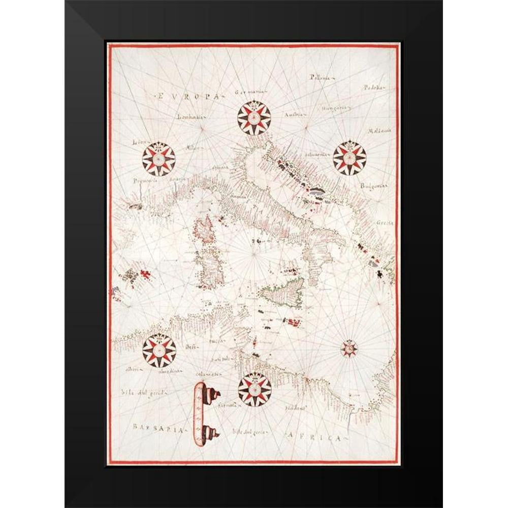 Olivia, Joan 11x14 Black Modern Framed Museum Art Print Titled ...