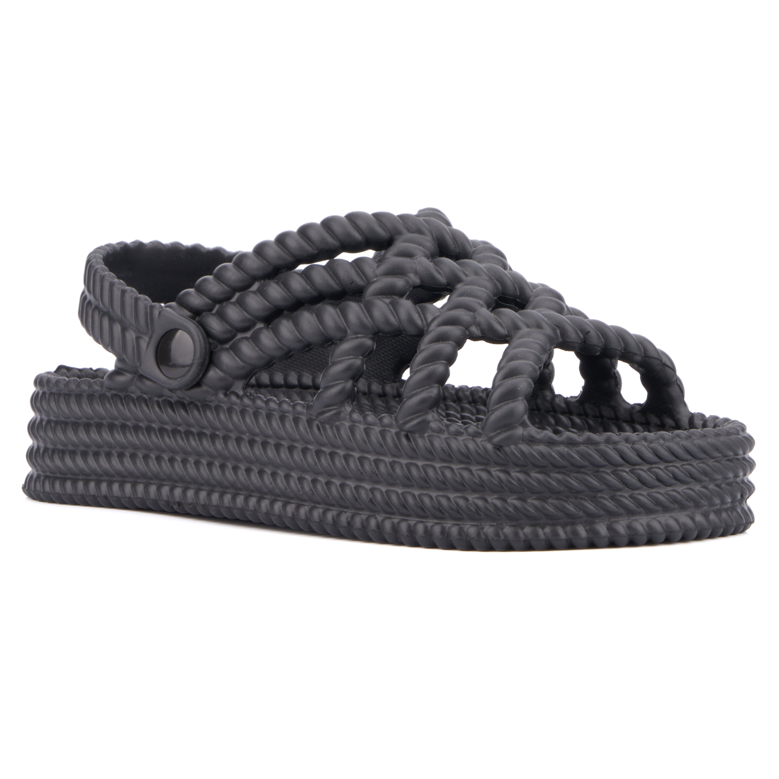 Olivia Miller Women's Jazzy Platform Sandal Round Toe with Ethyl Vinyl ...