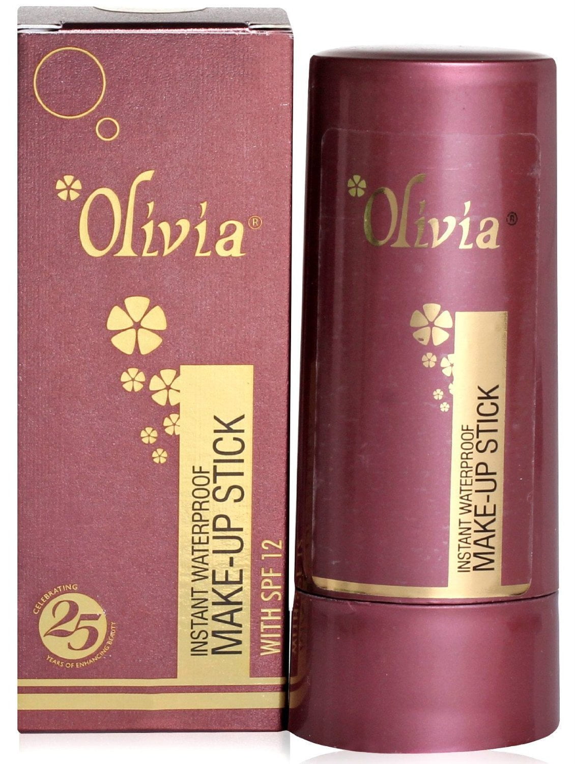 Olivia Pan-stick Instant Waterproof Makeup Factor Foundation SPF ...
