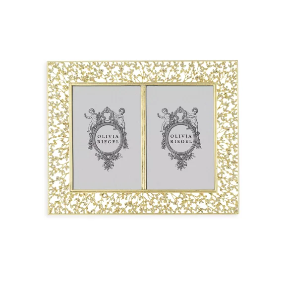Olivia Riegel Gold Isadora 4" 6" Double Frame - Walmart.com
