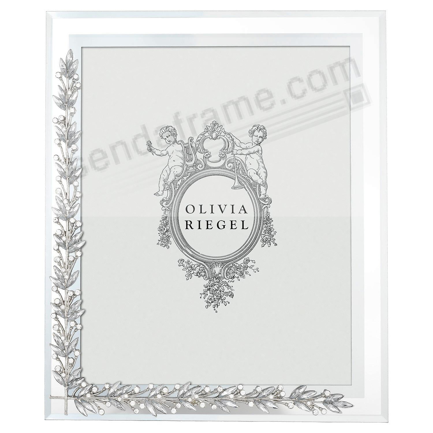 Olivia Riegel Silver Laurel 8 x 10 Frame - RT2772 - Walmart.com
