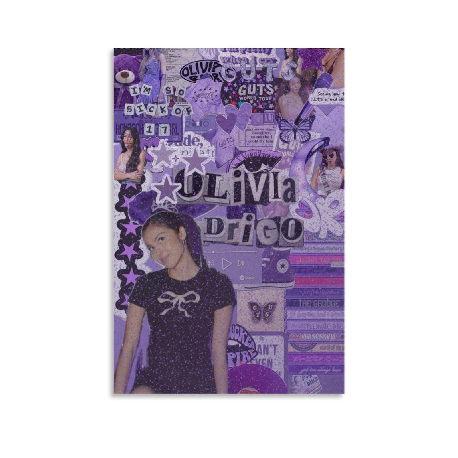 Olivia Rodrigo (61) Painting Vintage Poster Picture Print Wall Art ...