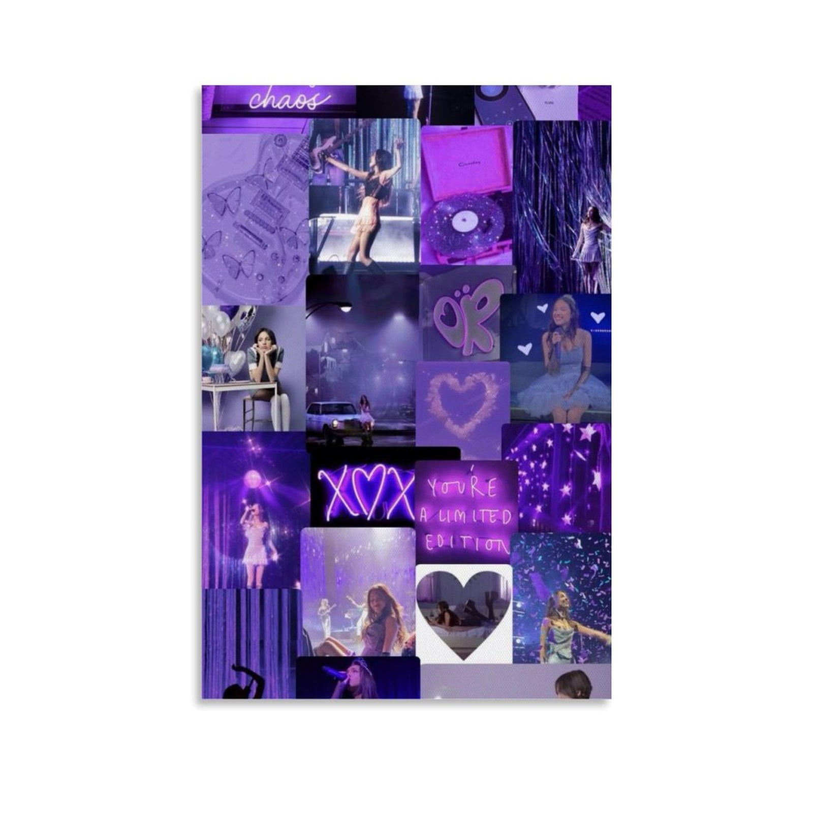 Olivia Rodrigo (72) Painting Vintage Poster Picture Print Wall Art ...