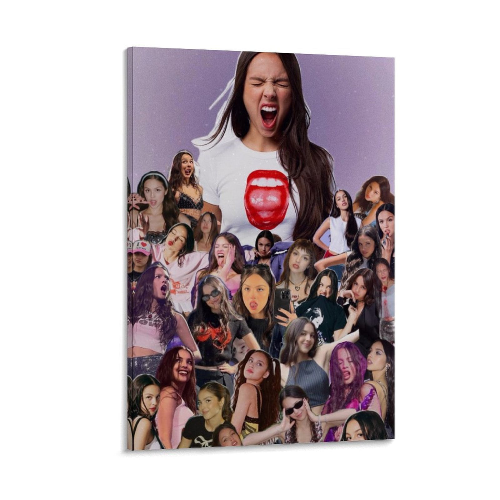 Olivia Rodrigo (76) Painting Vintage Poster Picture Print Wall Art ...