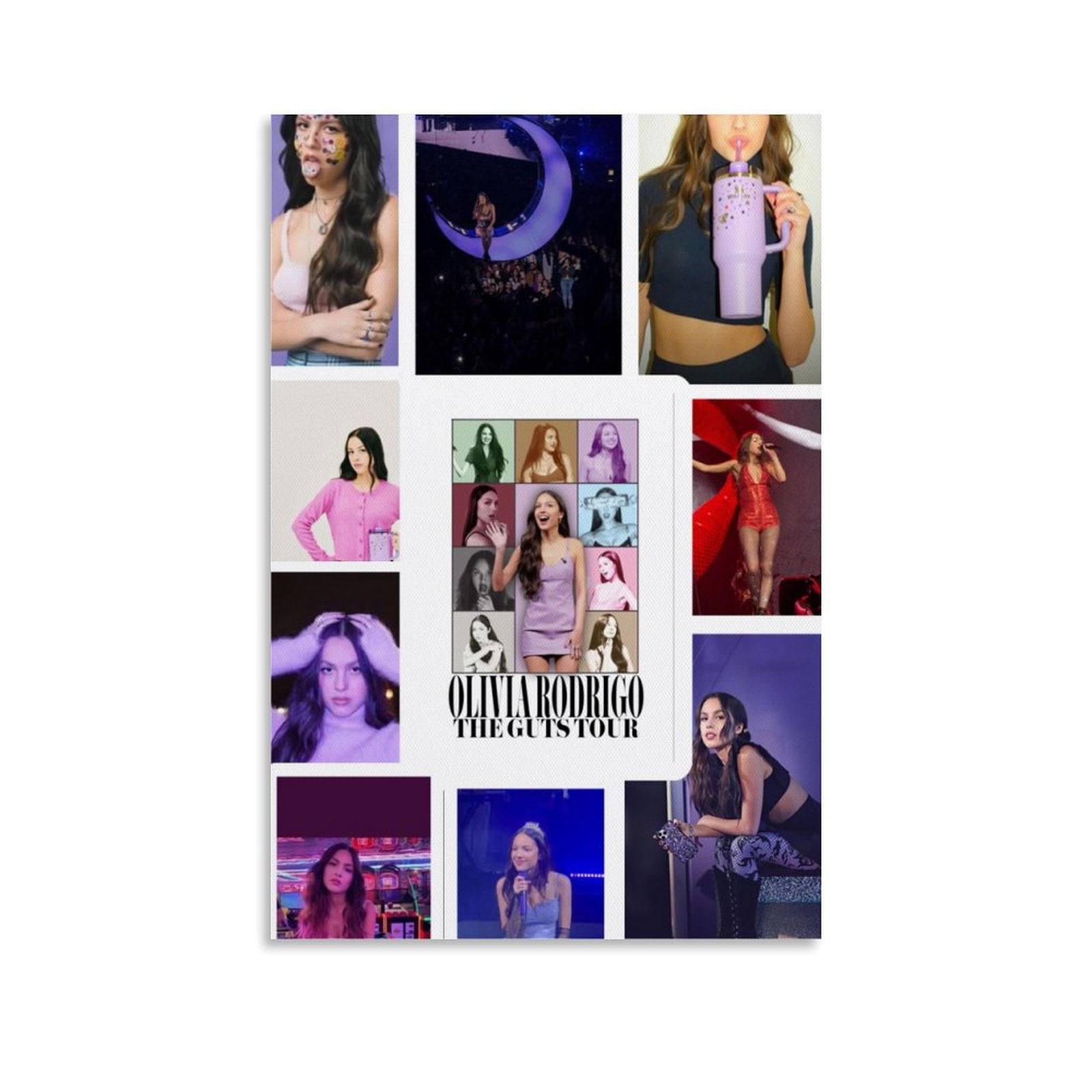 Olivia Rodrigo (86) Painting Vintage Poster Picture Print Wall Art ...