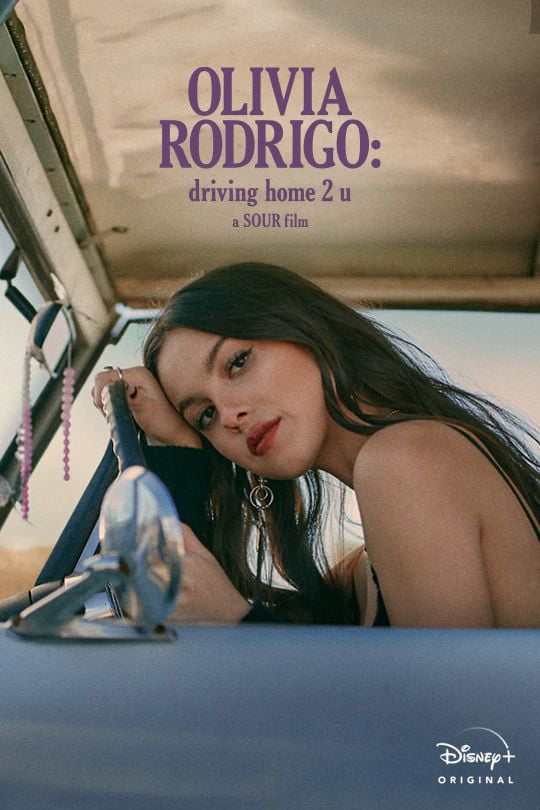 Olivia Rodrigo Driving Home 2 U Inspired Wall Art with Cinematic Pop ...