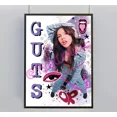 Olivia Rodrigo GUTS Album Poster Olivia Rodrigo Guts vinyl Album Art ...