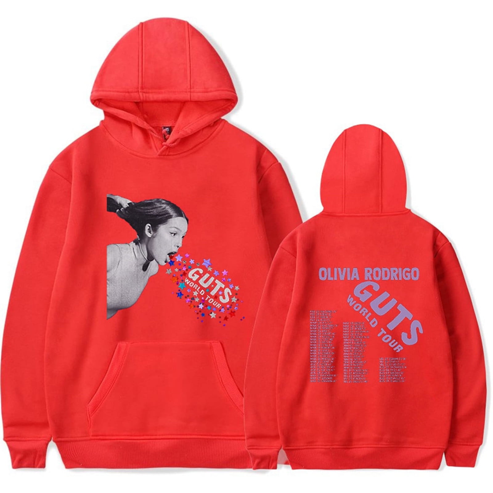 Olivia Rodrigo Guts Hoodie 2024 New Album Sweatshirt Winter Long