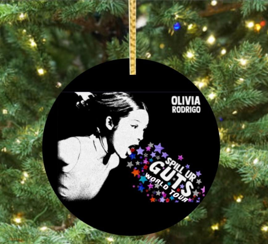 Olivia Rodrigo Guts Tour Ceramic Christmas Ornament, 2PCS - Walmart.com