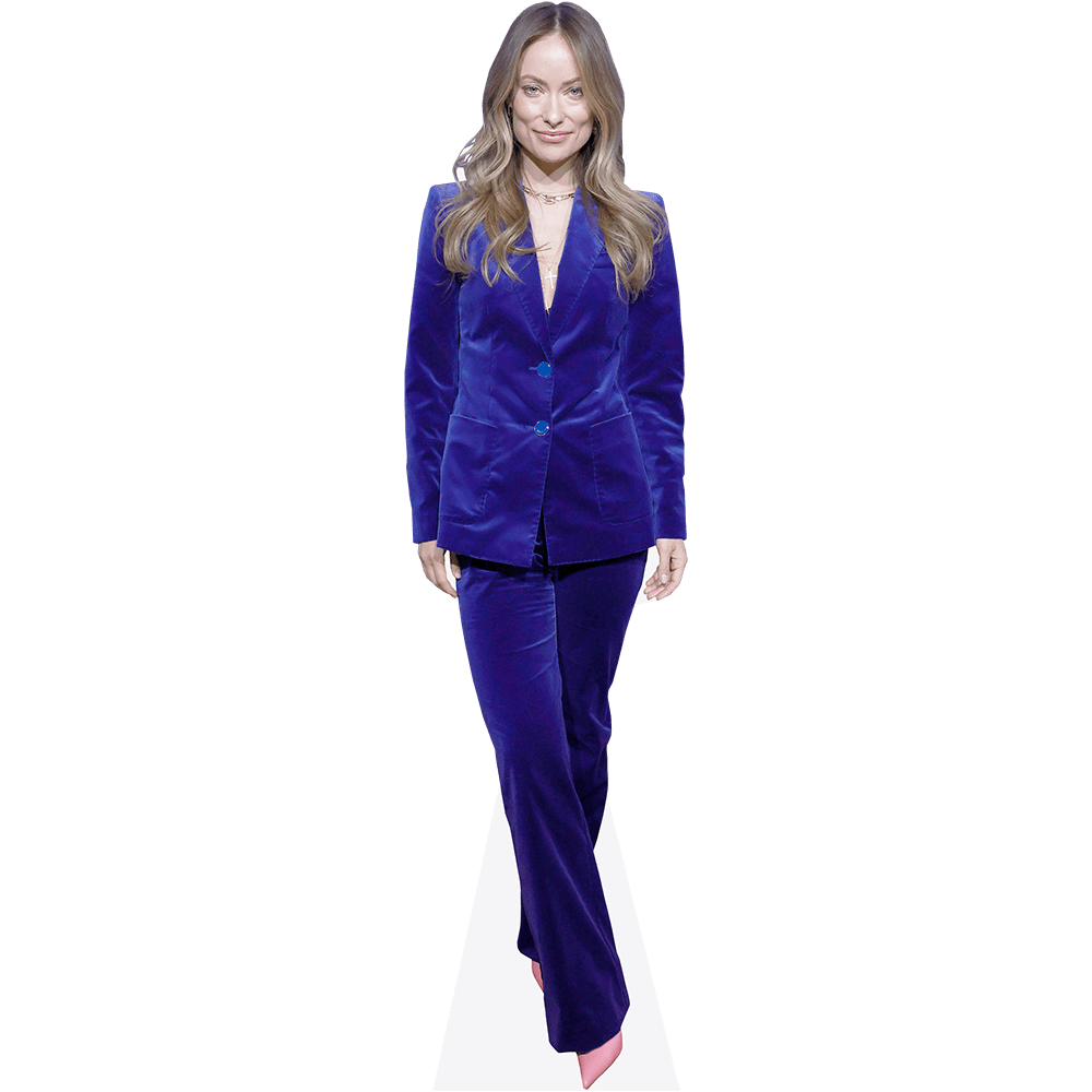 Olivia Wilde (Blue) Lifesize Cardboard Cutout Standee - Walmart.com