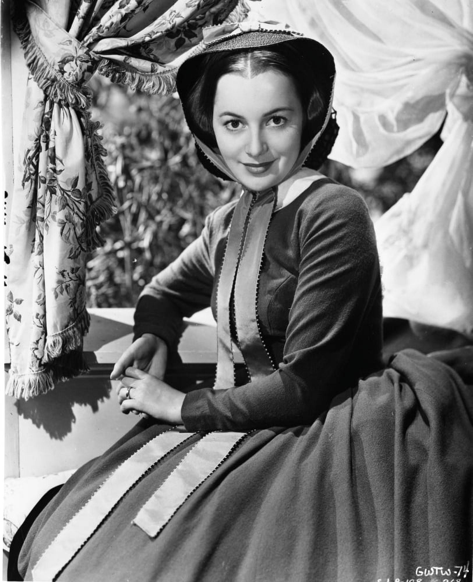 Olivia de Havilland as Melanie Hamilton Photo Print (24 x 30) - Walmart.com