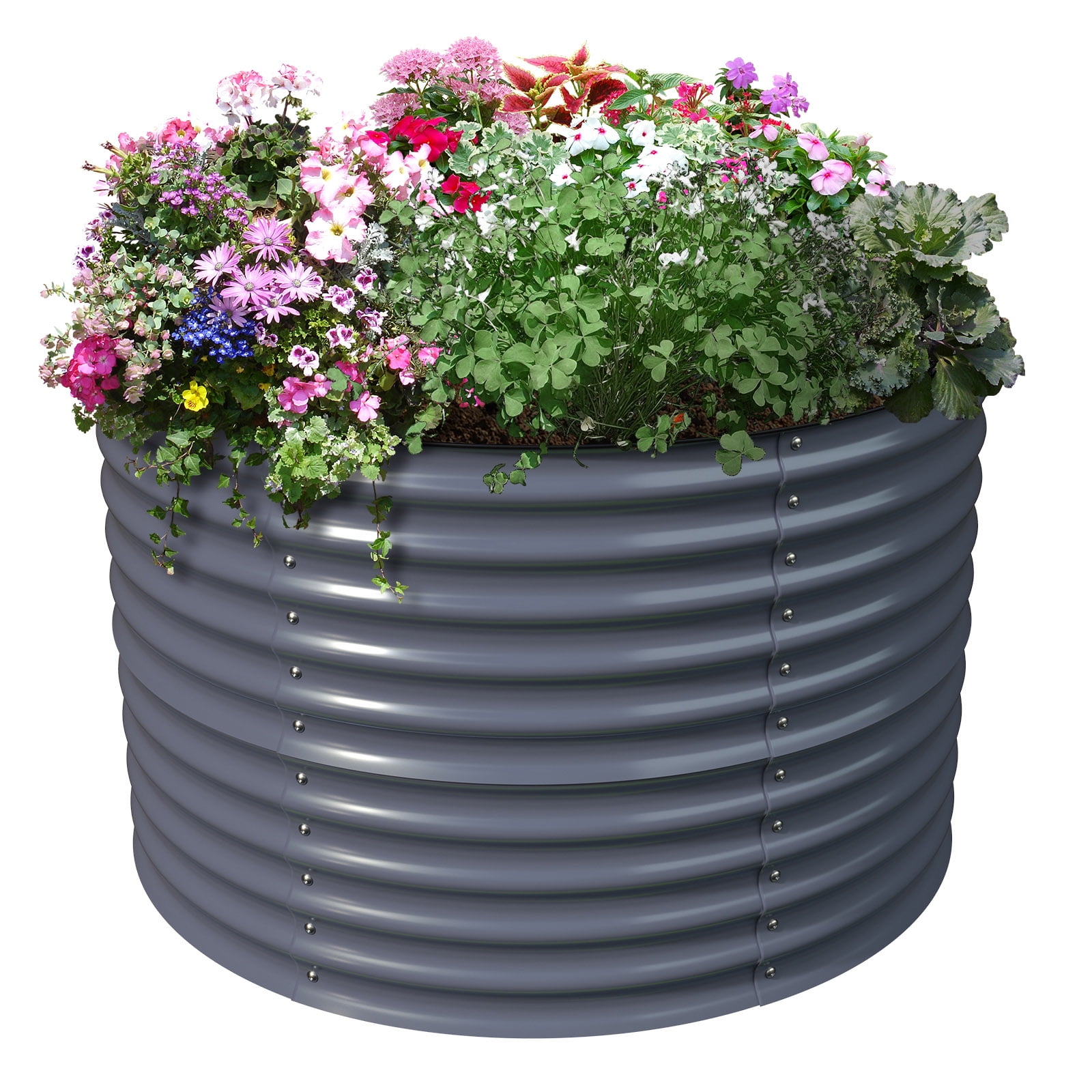 Olle 32" Tall, Olle Planter Raised Beds Outdoor Vegetable Planter Boxes ...