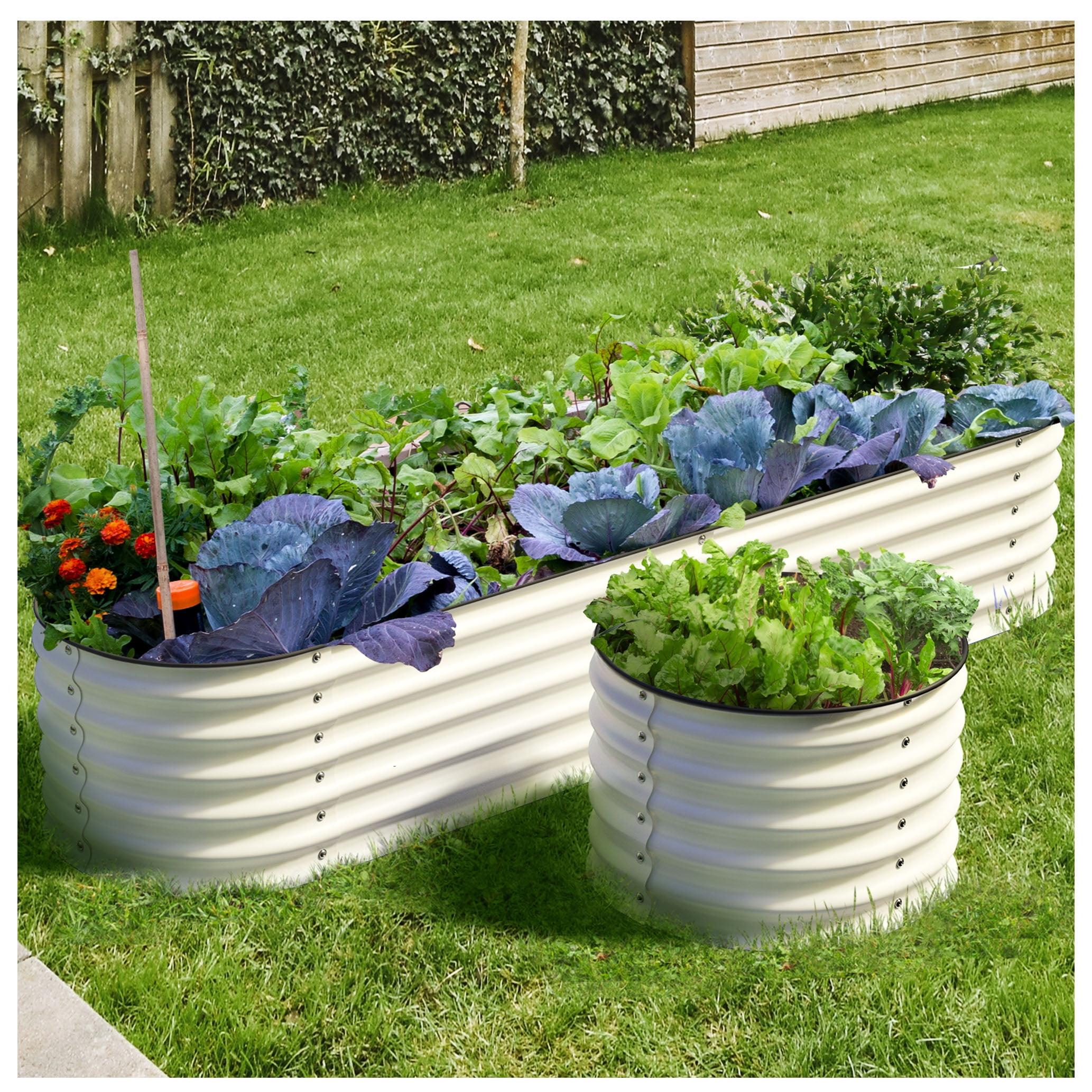 Olle 4-Style Modular Galvanized Raised Garden Beds [Build 1 of 4 ...