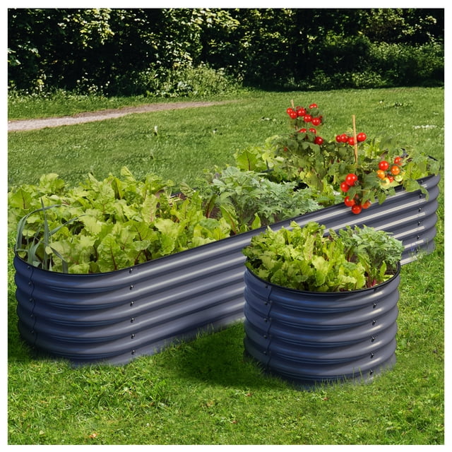 Olle 4-Style Modular Galvanized Raised Garden Beds [Build 1 of 4 ...