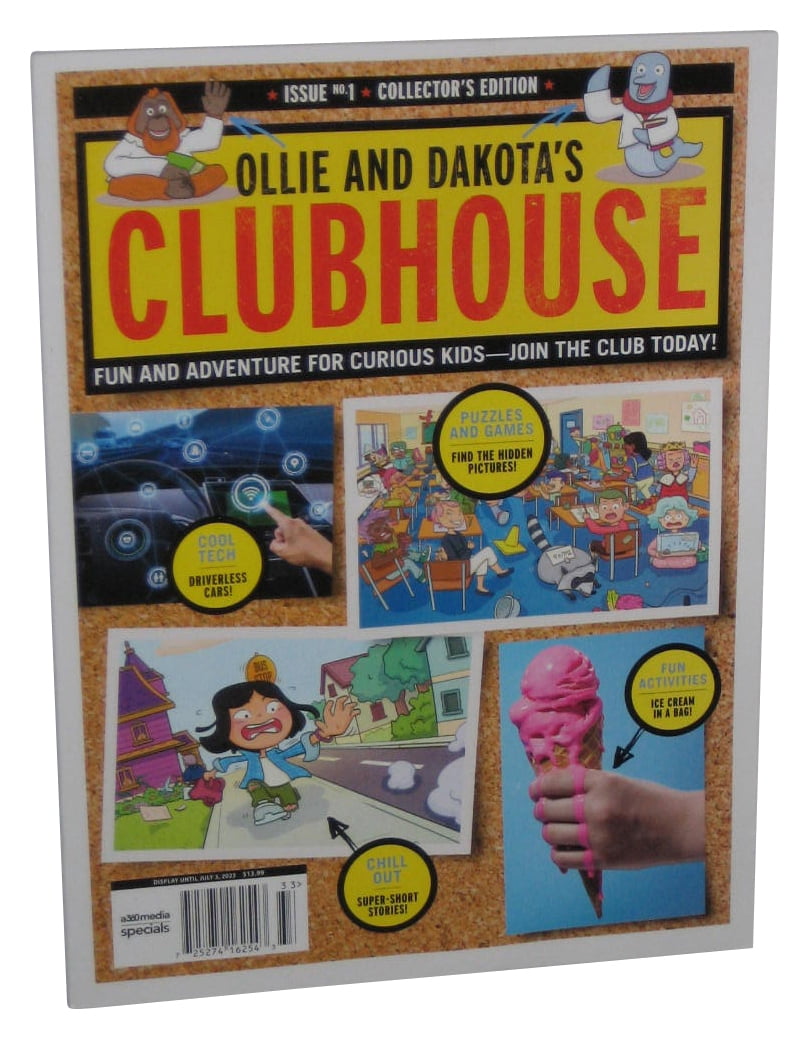 Ollie And Dakota's Clubhouse 2023 Magazine Book Issue #1 - Walmart.com