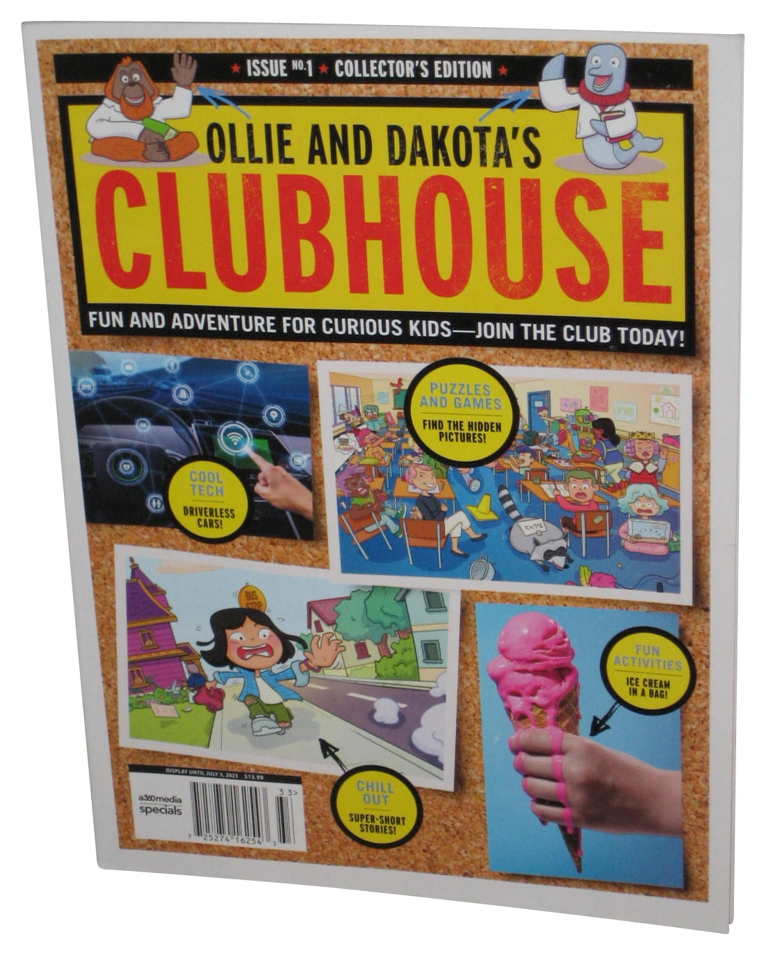 Ollie And Dakota's Clubhouse Issue 1 Collectors Edition Magazine Book ...