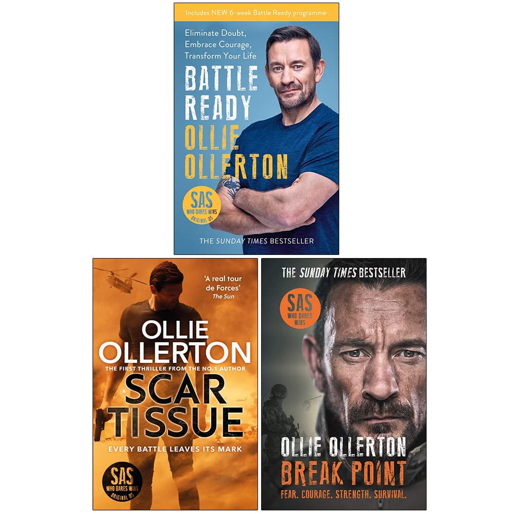 Ollie Ollerton Collection 4 Books Set (Scar Tissue, All or Nothing ...