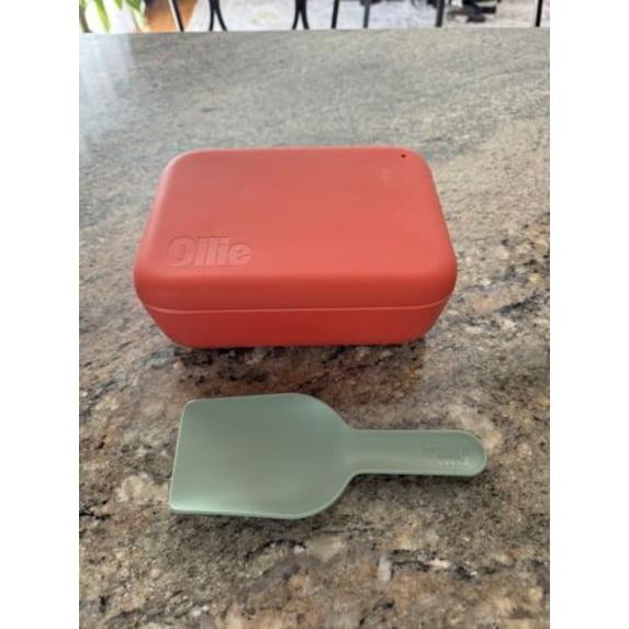 Ollie Puptainer Dog Food Storage Container With Scoop 7.98" L X 6" W ...