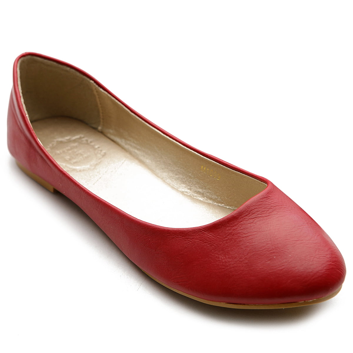 Ollio Women's Shoes Ballet Basic Light Comfort Low Heel Flats M1009 ...