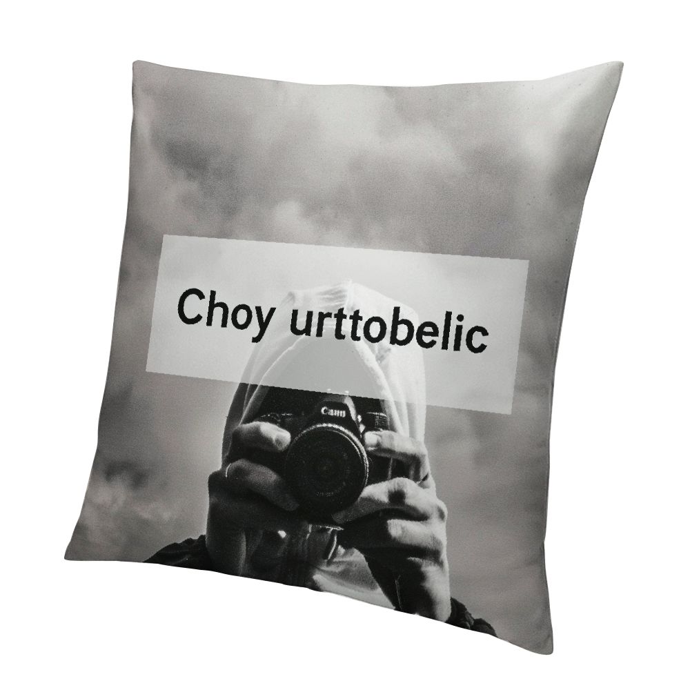 Ollo0ord Personalized Pillow Case with Photo &Text, Custom Pillow Cover ...