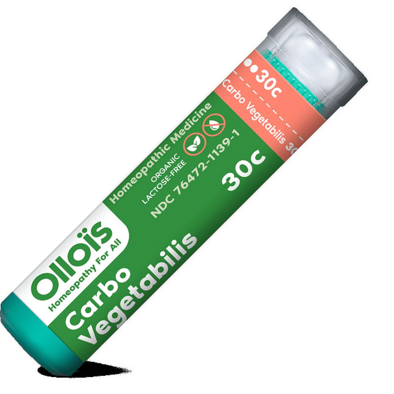 Carbo Vegetabillis 30C Ollois Homeopathics 80 Pellet HSA/FSA Eligible ...