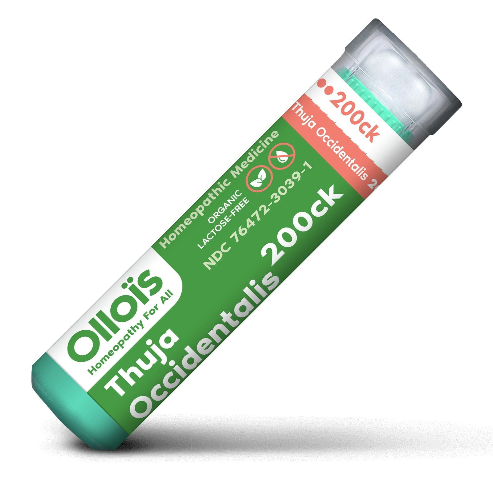 Ollois Homeopathics Thuja Occidentalis 200CK Organic & Lactose-Free 80 ...