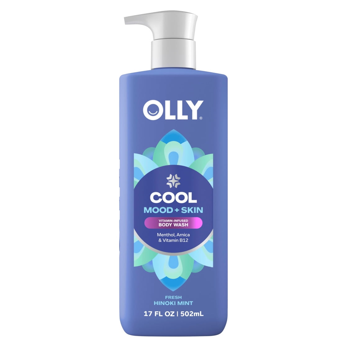 OLLY Body Wash Infused with Arnica & Vitamin B12 Cool Mood + Skin ...