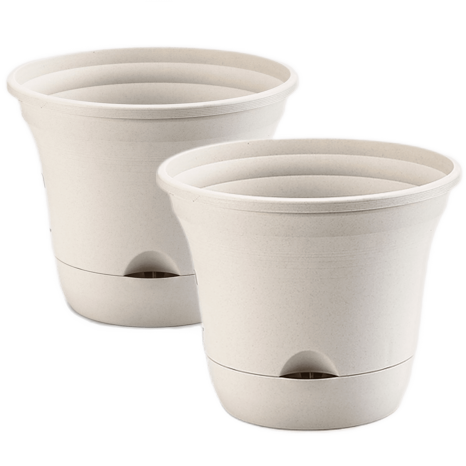 Olly & Rose Bubble Planter Sand Glaze Ceramic Cream Ivory Set 2 Cream ...