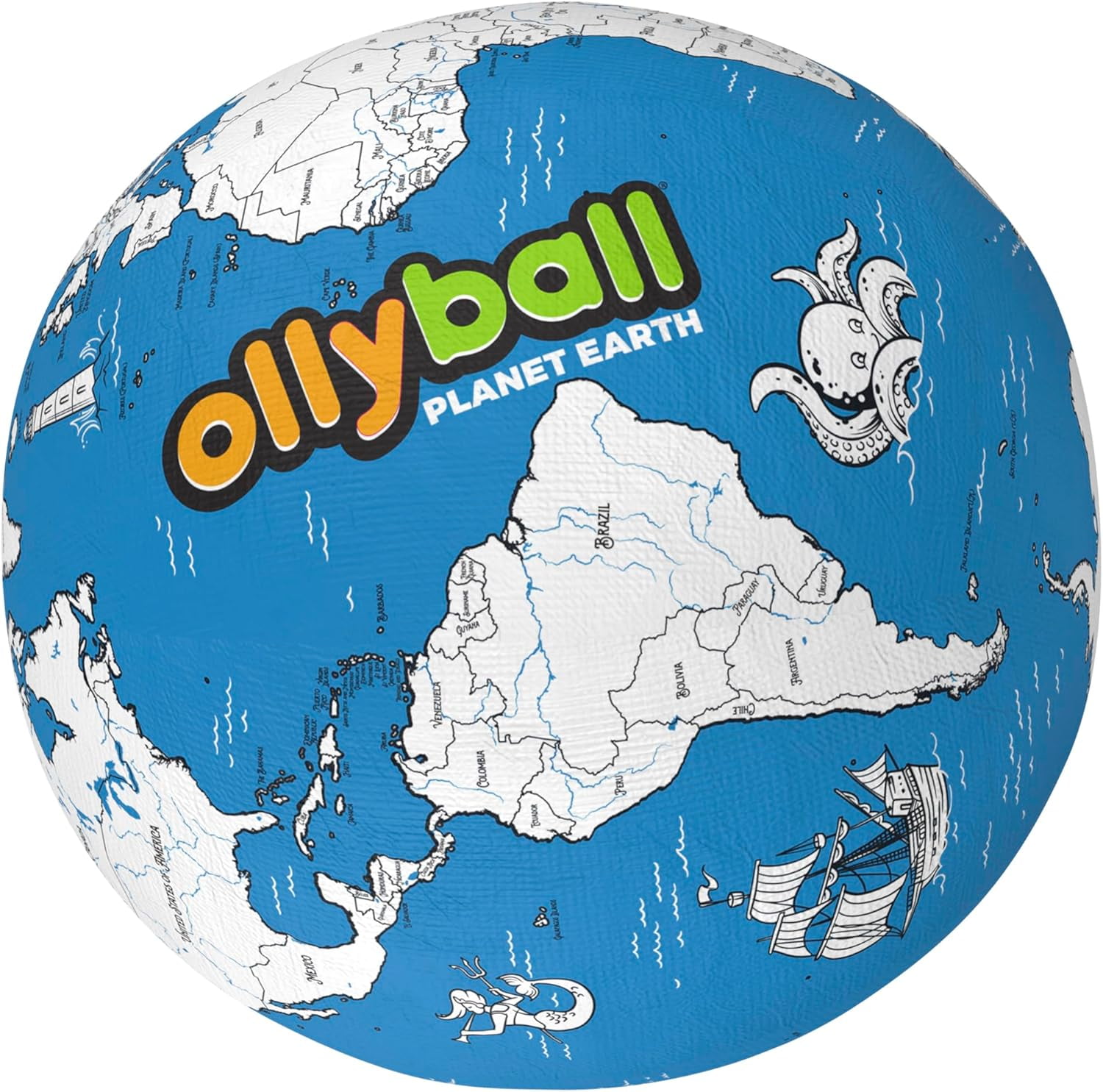 Ollyball Planet Earth The Ultimate Indoor Play Ball - Walmart.com