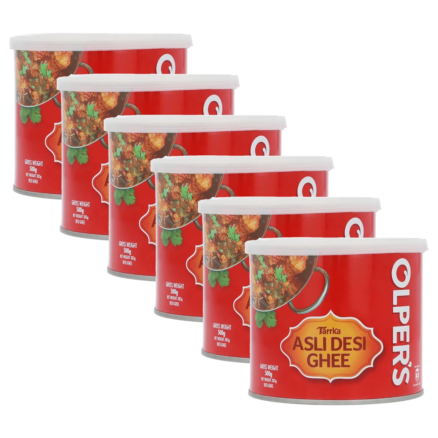 Olper's Tarrka Asli Desi Ghee 500g (17.63 Oz) | Pack of 6 | Authentic ...