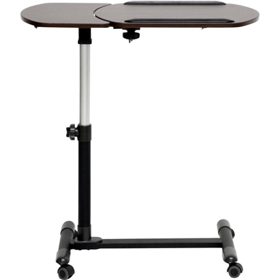 Olsen Brown Wheeled Laptop Tray Table with Tilt Control - Walmart.com