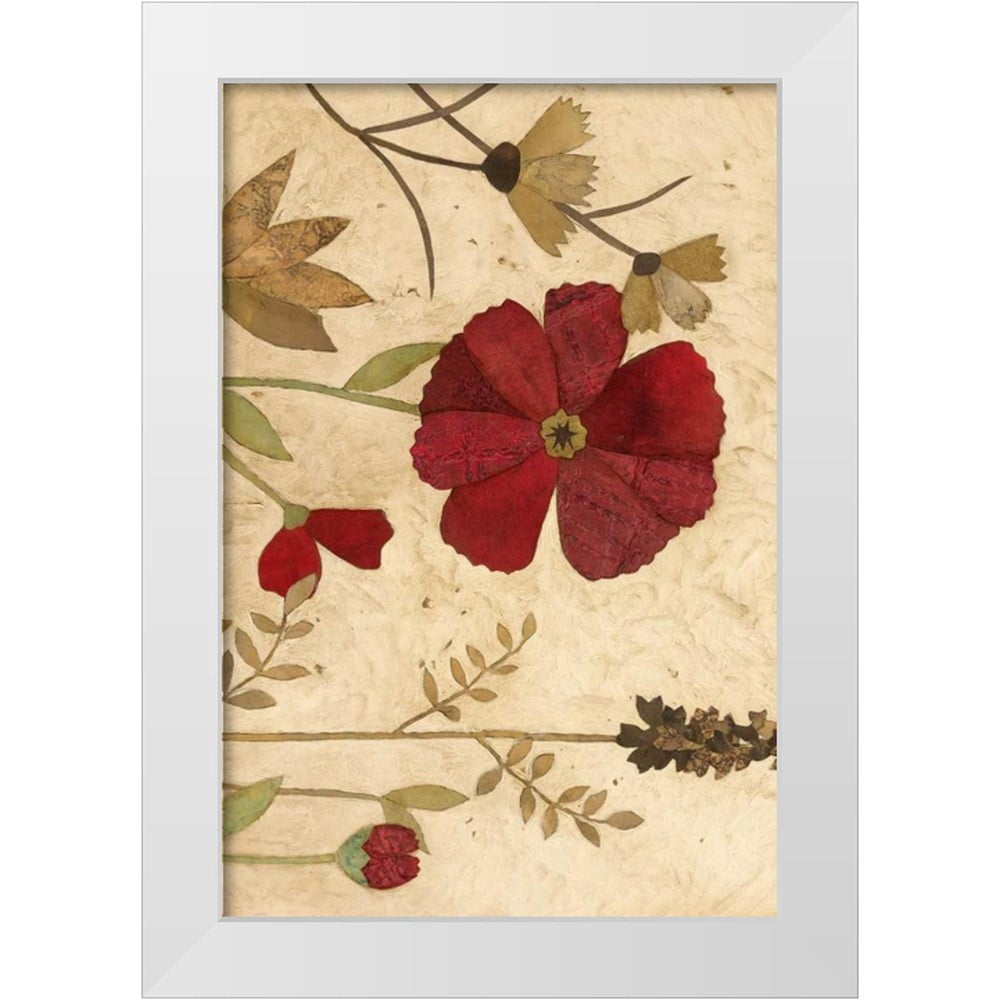 Olson, Charlene 17x24 White Modern Wood Framed Museum Art Print Titled ...